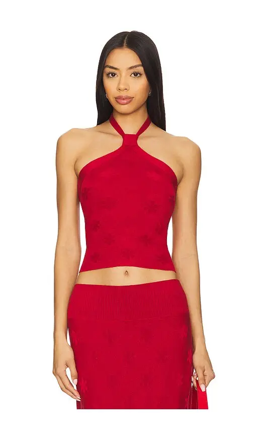 ASTA RESORT Lorena Halter Top