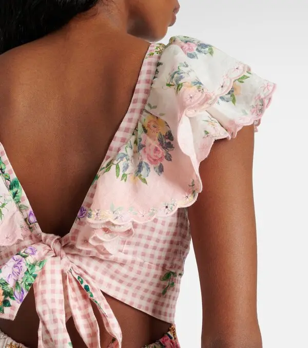 Camilla Tiered Maxi Dress In Lisbon Lullaby Print - Multicoloured