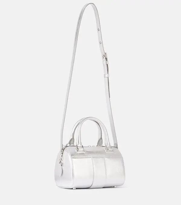 ROGER VIVIER Belle Vivier Mini Metallic Leather Tote Bag