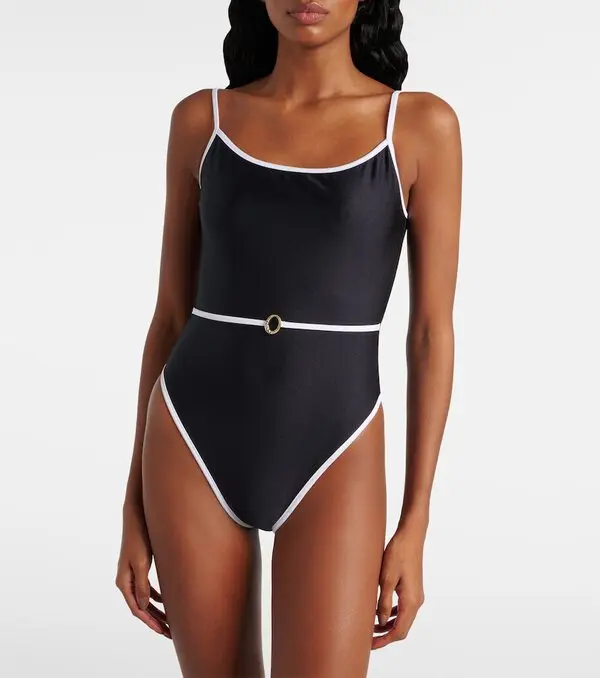 Oseree Belted One Piece Swimsuit