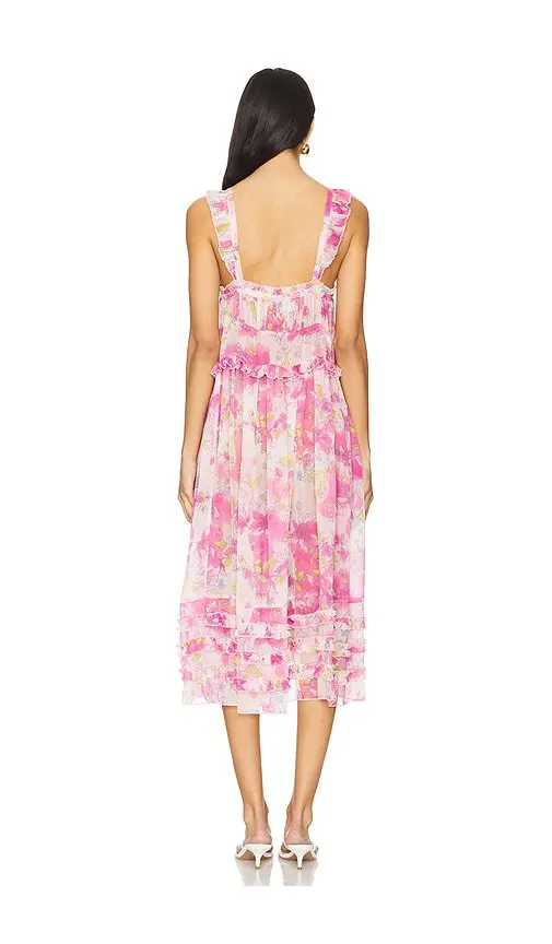 Free People X Intimately Fp Moon Phase Printed Midi Dress