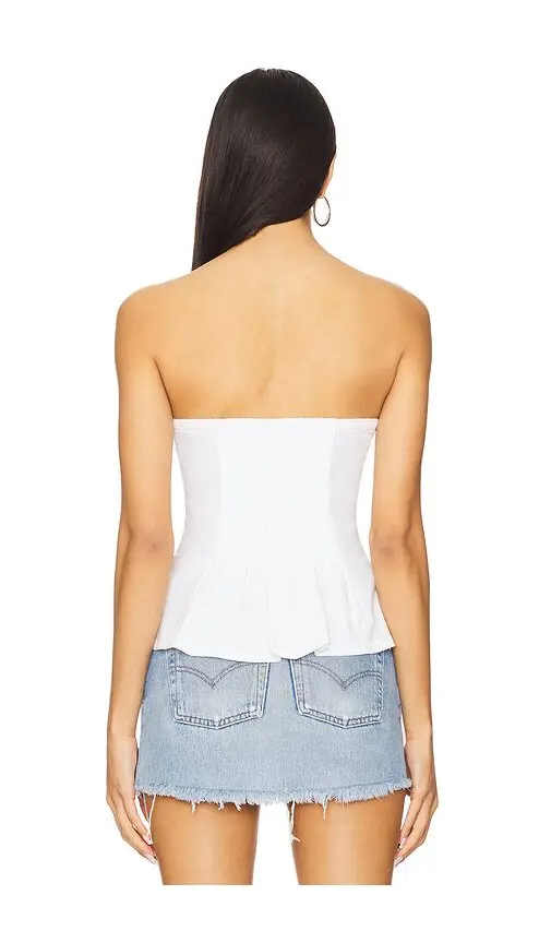 Free People Pleated Tube Top
