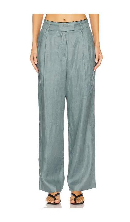 OSIS STUDIO Ava Linen Trousers