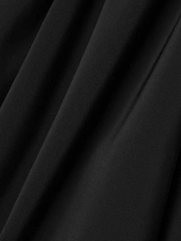 Jacquemus Sablier Draped Crepe-jersey Midi Skirt