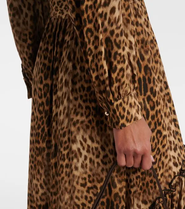 Melissa Odabash Skylar Leopard-print Maxi Dress