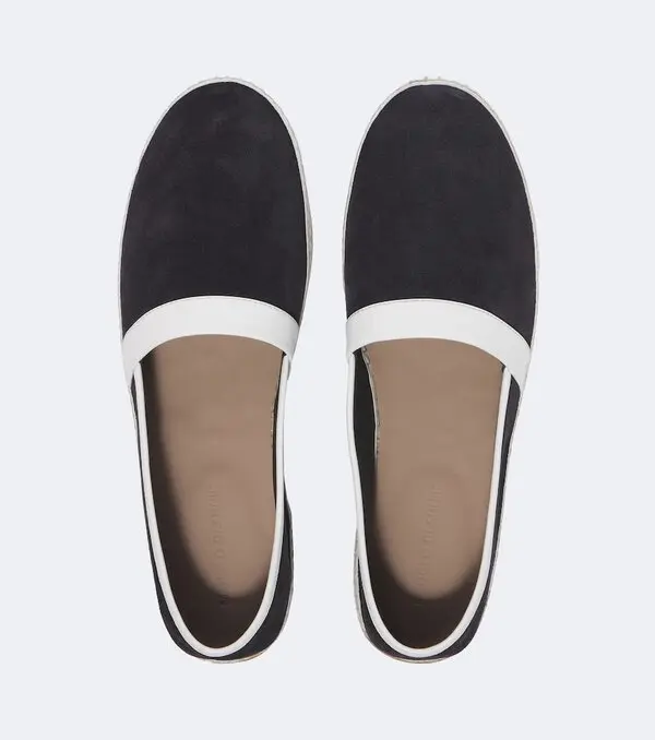 Manolo Blahnik Suede Espadrilles - Blue