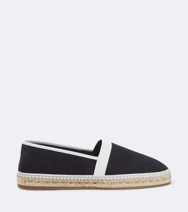 Manolo Blahnik Suede Espadrilles - Blue