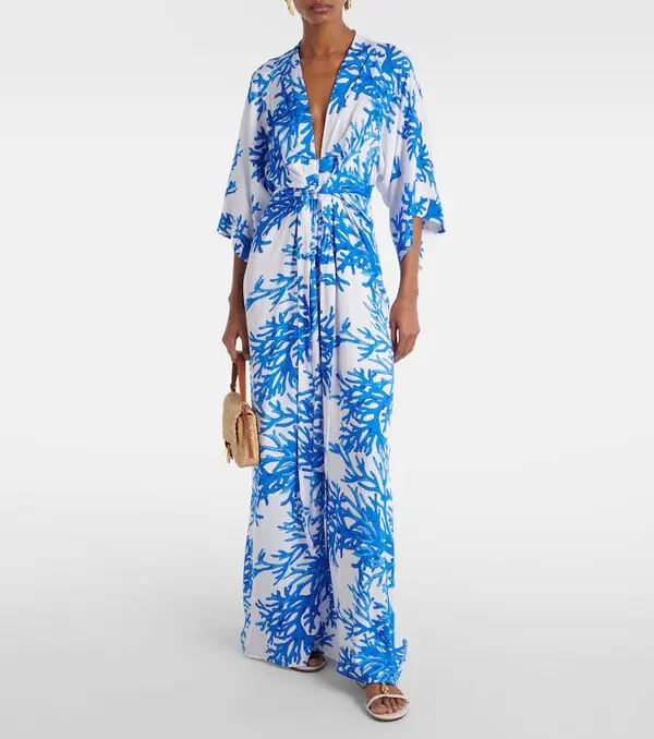 Melissa Odabash Eloise Printed Maxi Dress