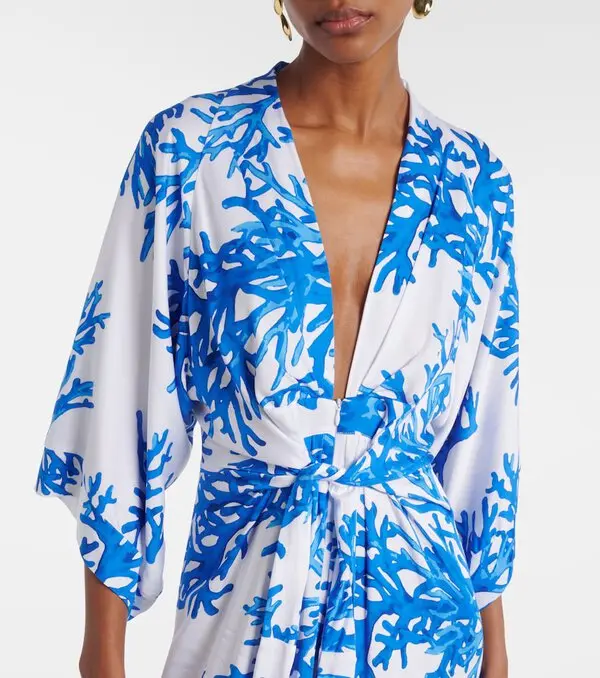 Melissa Odabash Eloise Printed Maxi Dress