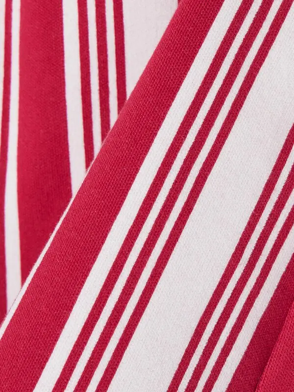 HIGH SPORT Savannah Striped Cotton-blend Shorts