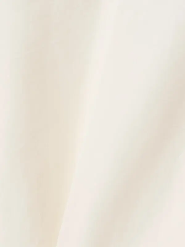 Khaite Talsie Silk And Cotton-blend Organza Tank