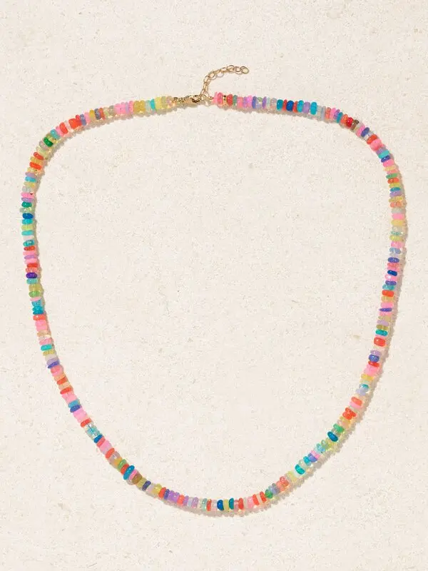 Jia Jia Soleil Gold Opal Necklace - Multi