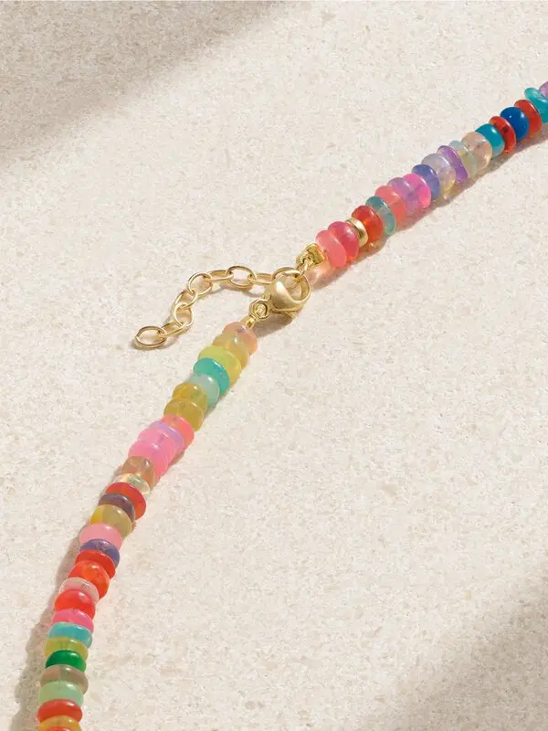 Jia Jia Soleil Gold Opal Necklace