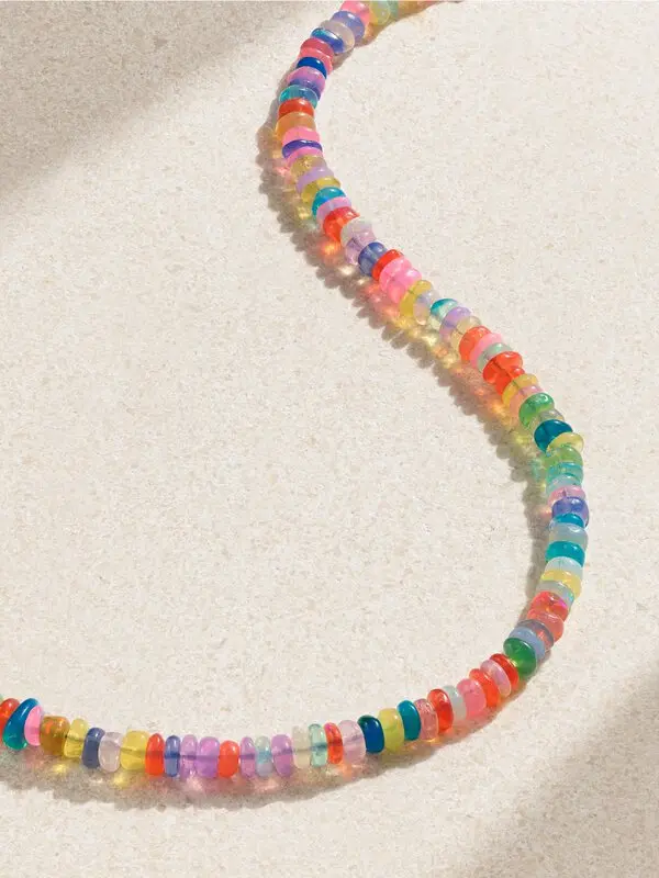 Jia Jia Soleil Gold Opal Necklace