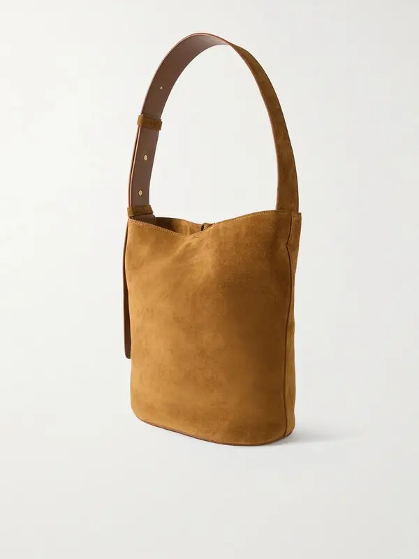 LIÉ STUDIO Norma Suede Tote - Brown