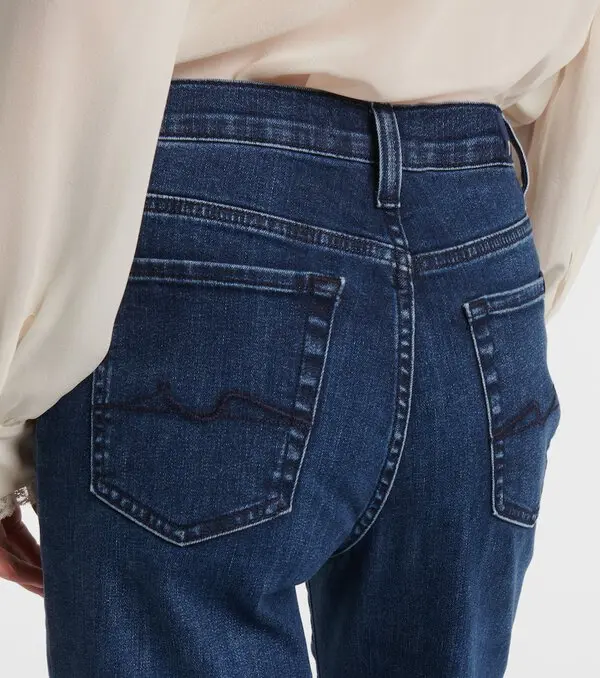 7 For All Mankind Modern Dojo High-rise Flared Jeans