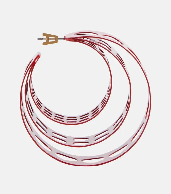 Alaïa Medium Hoop Earrings