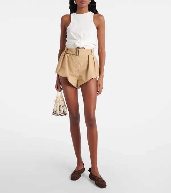 Magda Butrym Crochet Ballet Flats