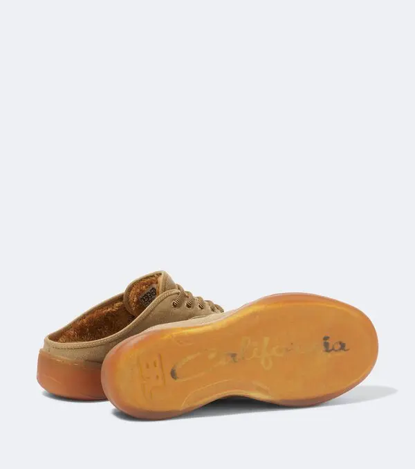 ERL Canvas Mules - Brown