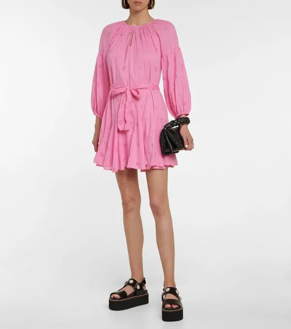 Velvet By Graham & Spencer Gracie Cotton Minidress