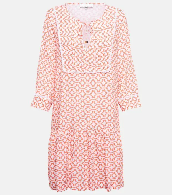 Heidi Klein Arabian Sunset Mini Dress - Multicoloured