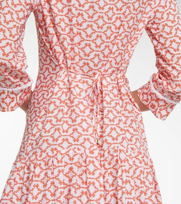 Heidi Klein Arabian Sunset Printed Minidress