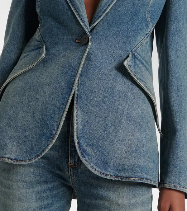 Alexander McQueen Denim Blazer