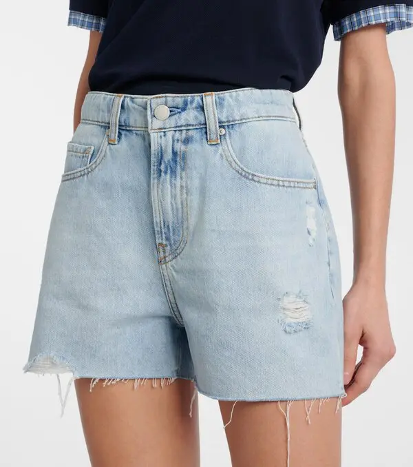 Ag Giglio Distressed Denim Shorts