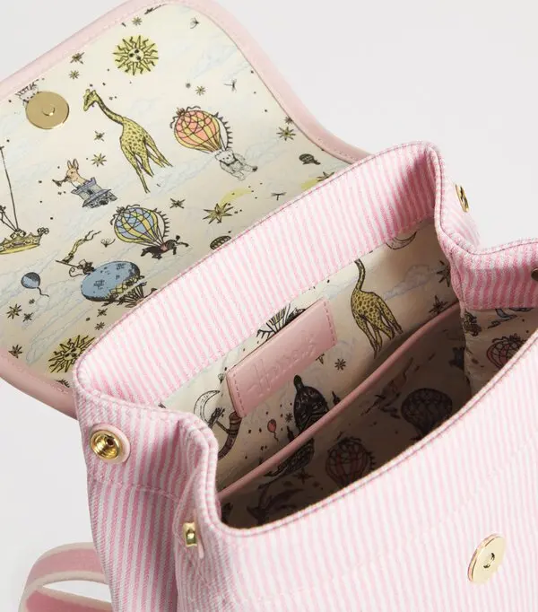Harrods Embroidered Duckling Backpack - Pink