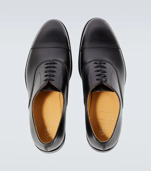 Brunello Cucinelli Leather Derby Shoes