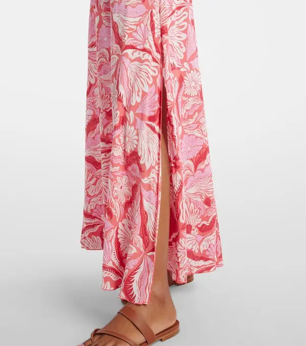 Poupette St Barth Cara Floral Maxi Dress