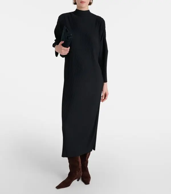 Max Mara Faraone Jersey Midi Dress