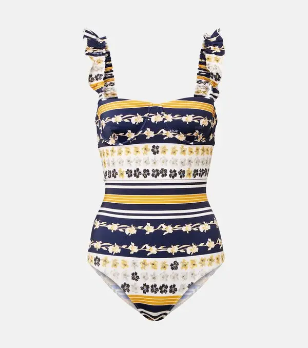 La DoubleJ Boop Floral One-piece Swimsuit - Multicoloured