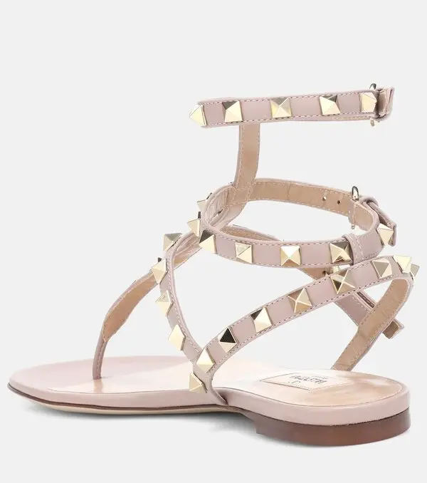 Valentino Garavani Rockstud Leather Sandals