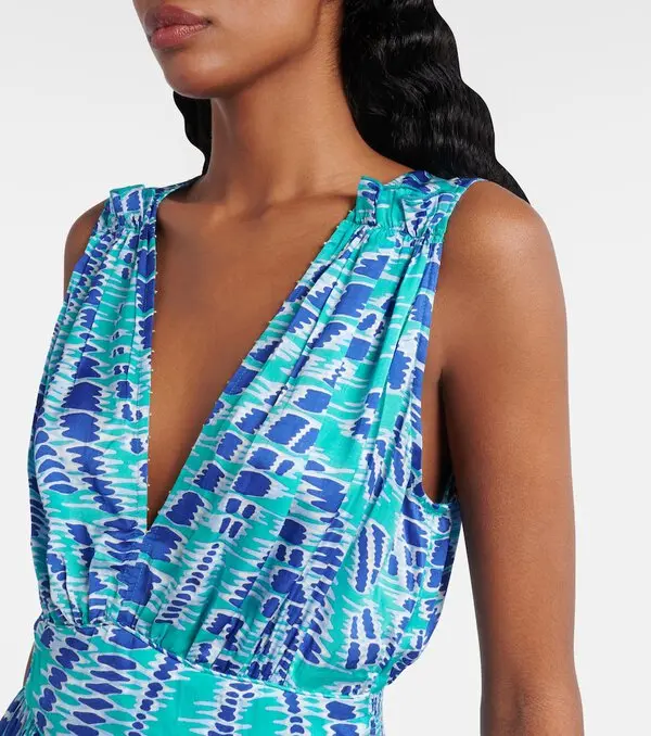 Poupette St Barth Bessie Printed Minidress