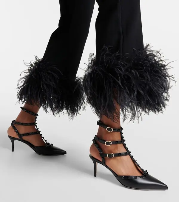 Valentino Garavani Rockstud Leather Pumps