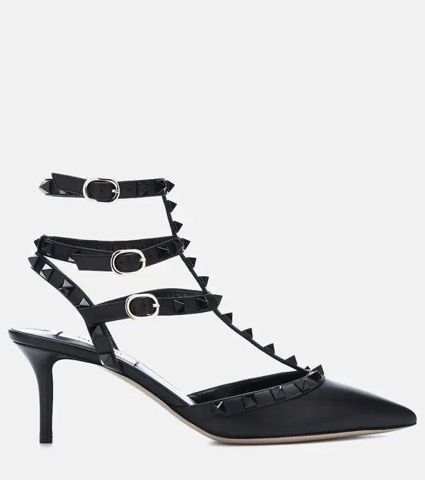Valentino Garavani Rockstud Leather Pumps