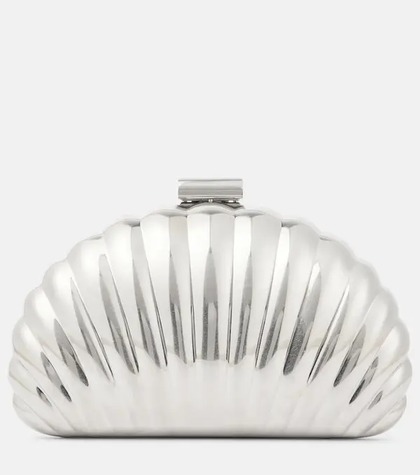 Simkhai Monet Clutch - Silver
