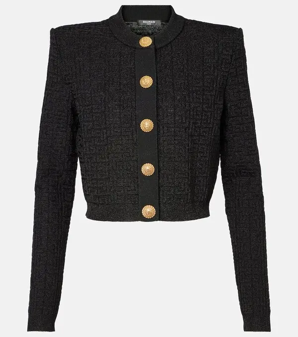 Balmain Labyrinth Knit Cardigan