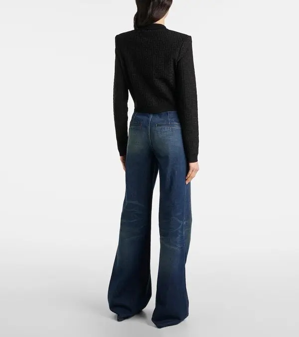 Balmain Labyrinth Knit Cardigan
