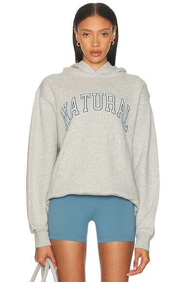 MUSEUM OF PEACE & QUIET Natural Hoodie - Ash