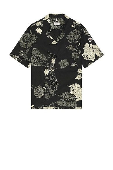 Moncler Short Sleeve Shirt - Navy