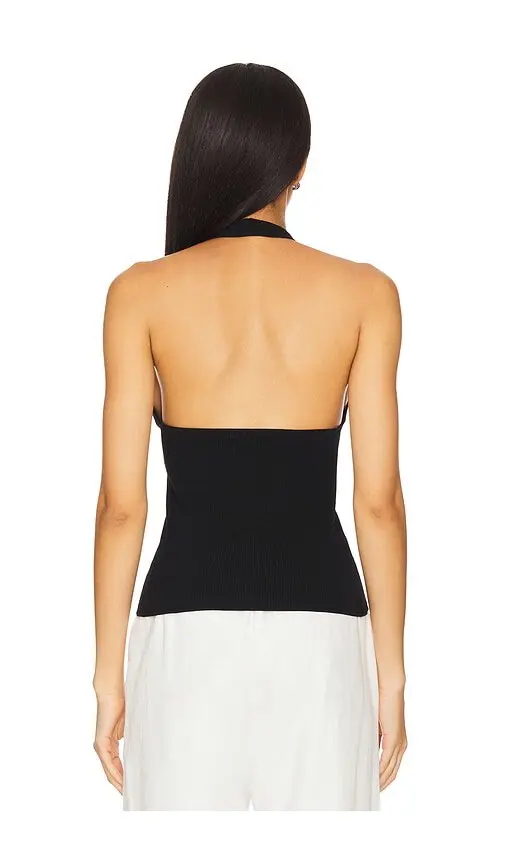 EAVES Alder Knit Halter Top