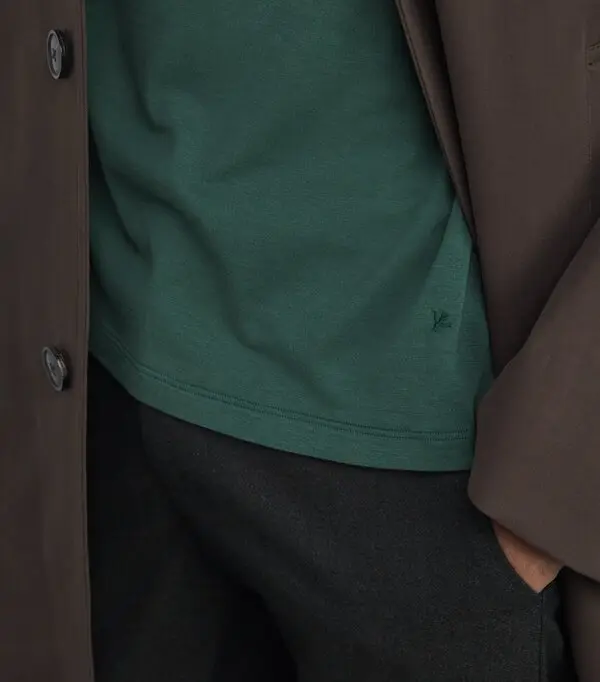 Isaia Silk-cotton T-shirt - Green