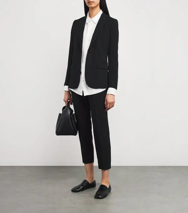 Theory Admiral Crepe Single-breasted Blazer