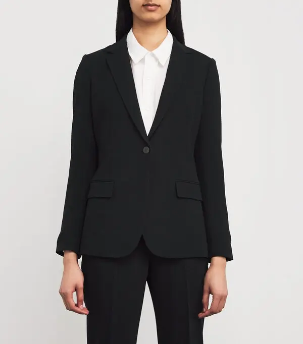 Theory Admiral Crepe Single-breasted Blazer