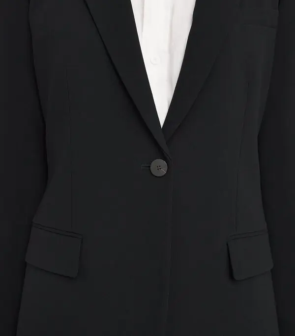 Theory Admiral Crepe Single-breasted Blazer