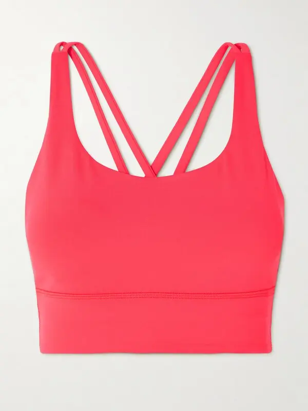 Lululemon Energy Longline Luxtreme™ Sports Bra - Red