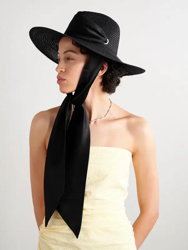 Eugenia Kim Cassidy Hemp Sunhat With Grosgrain Trim
