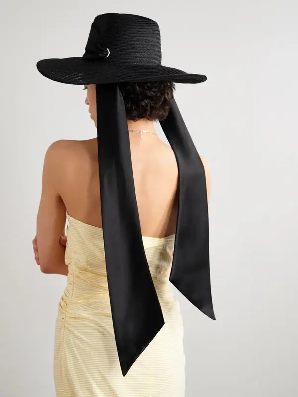 Eugenia Kim Cassidy Hemp Sunhat With Grosgrain Trim